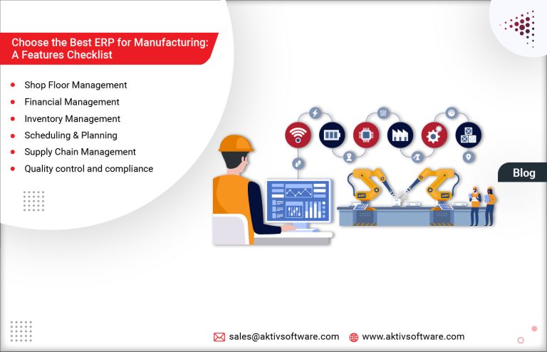 Must-Have Features in ERP Software for Manufacturing Business