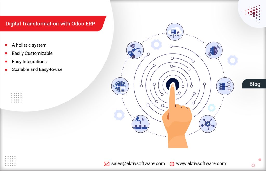 How Odoo ERP supports your Digital Transformation Journey?