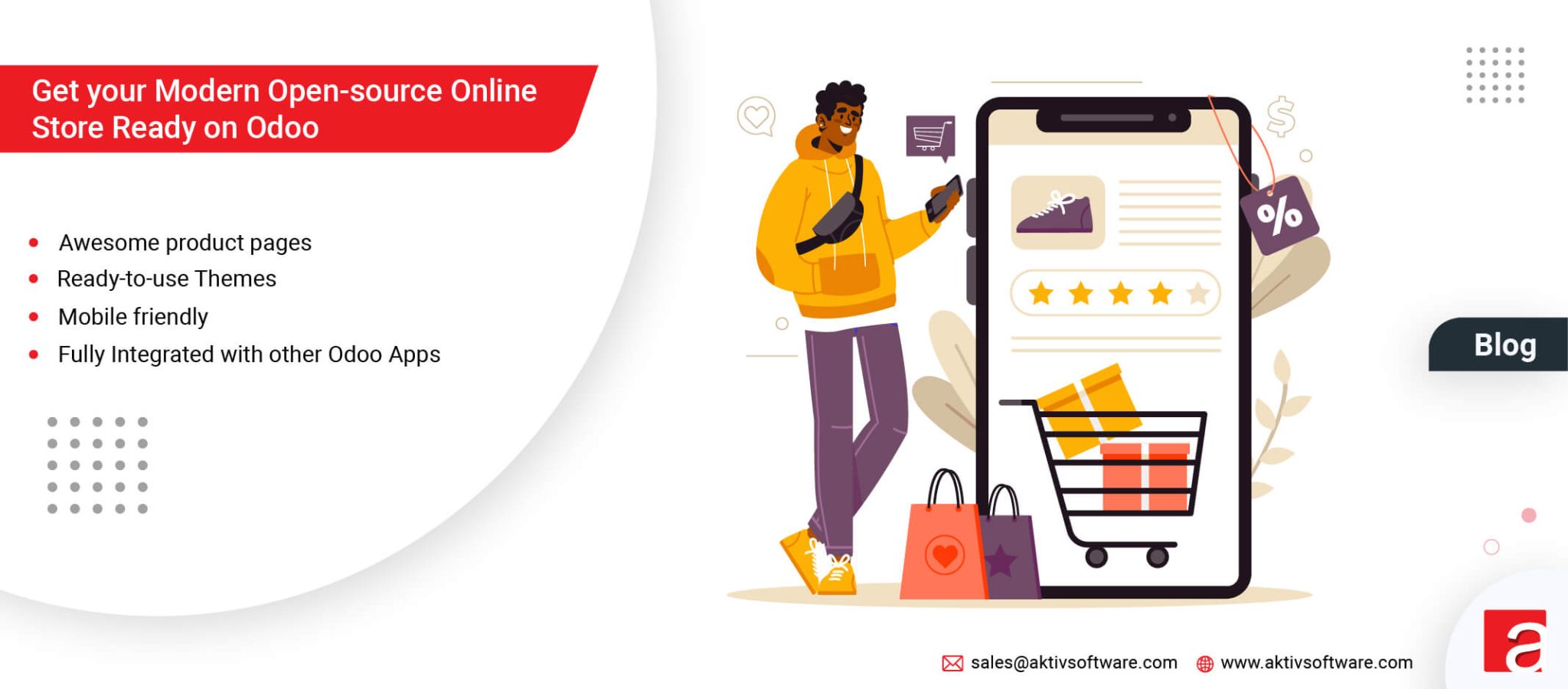 Going Digital? Set Up your Store on Odoo E-Commerce.